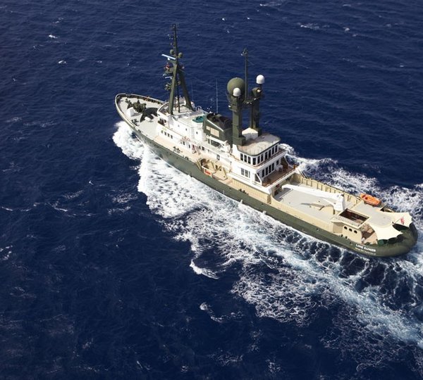 Yacht SEA RANGER, a Schichau Unterweser Converted Superyacht ...